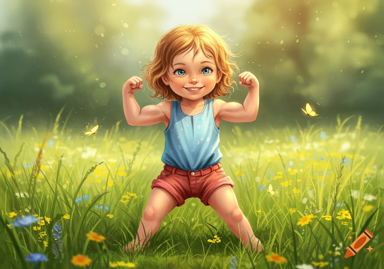 A woman and boy walk hand-in-hand on a sunny path through a green, tree ...