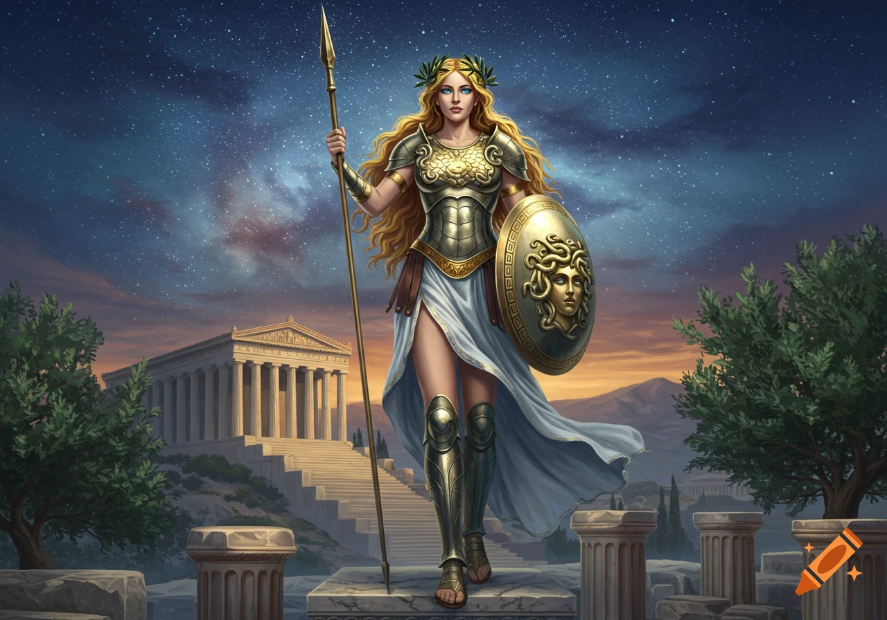 A detailed painting of Olympian gods and Psyche gathered on clouds ...