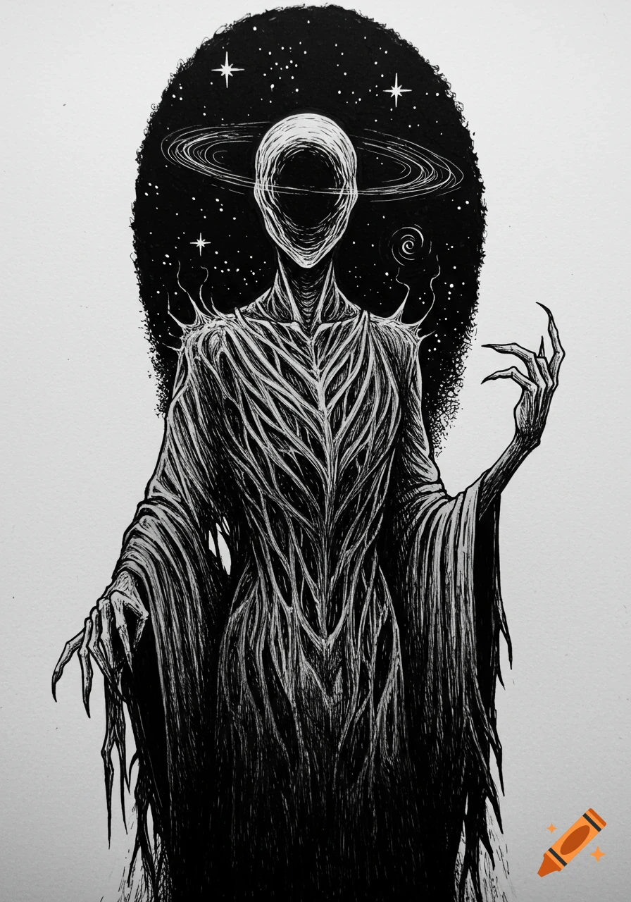 Evil+skull+drawing created on Craiyon