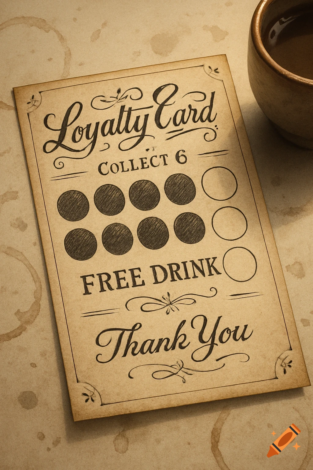 A vintage-style bar menu with sections for Beer, Wine, and Spirits ...