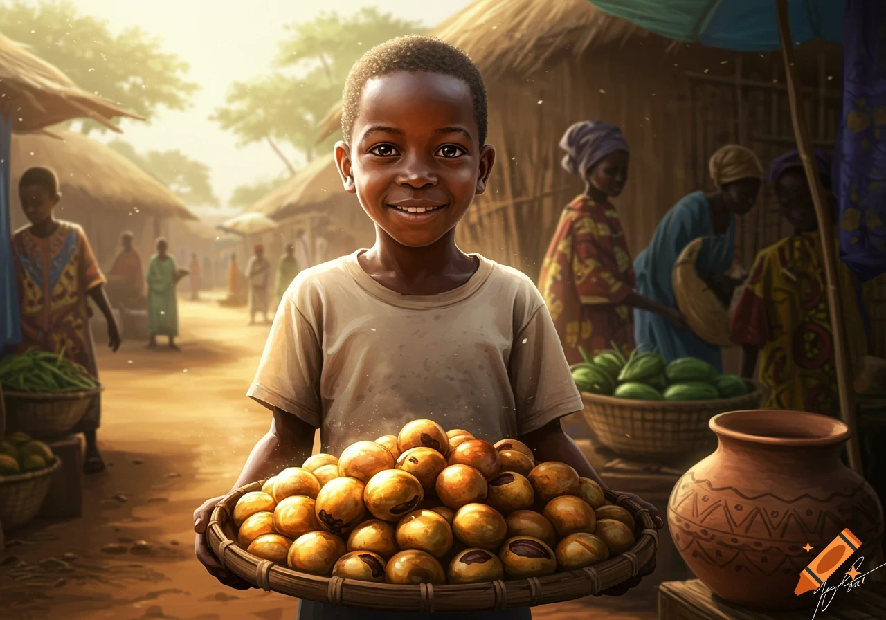 Cartoon of Peter Griffin feeding children from a bowl of food in a ...