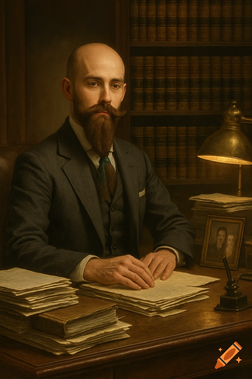 Grainy photo of a whaling crew covered in whale blood on Craiyon