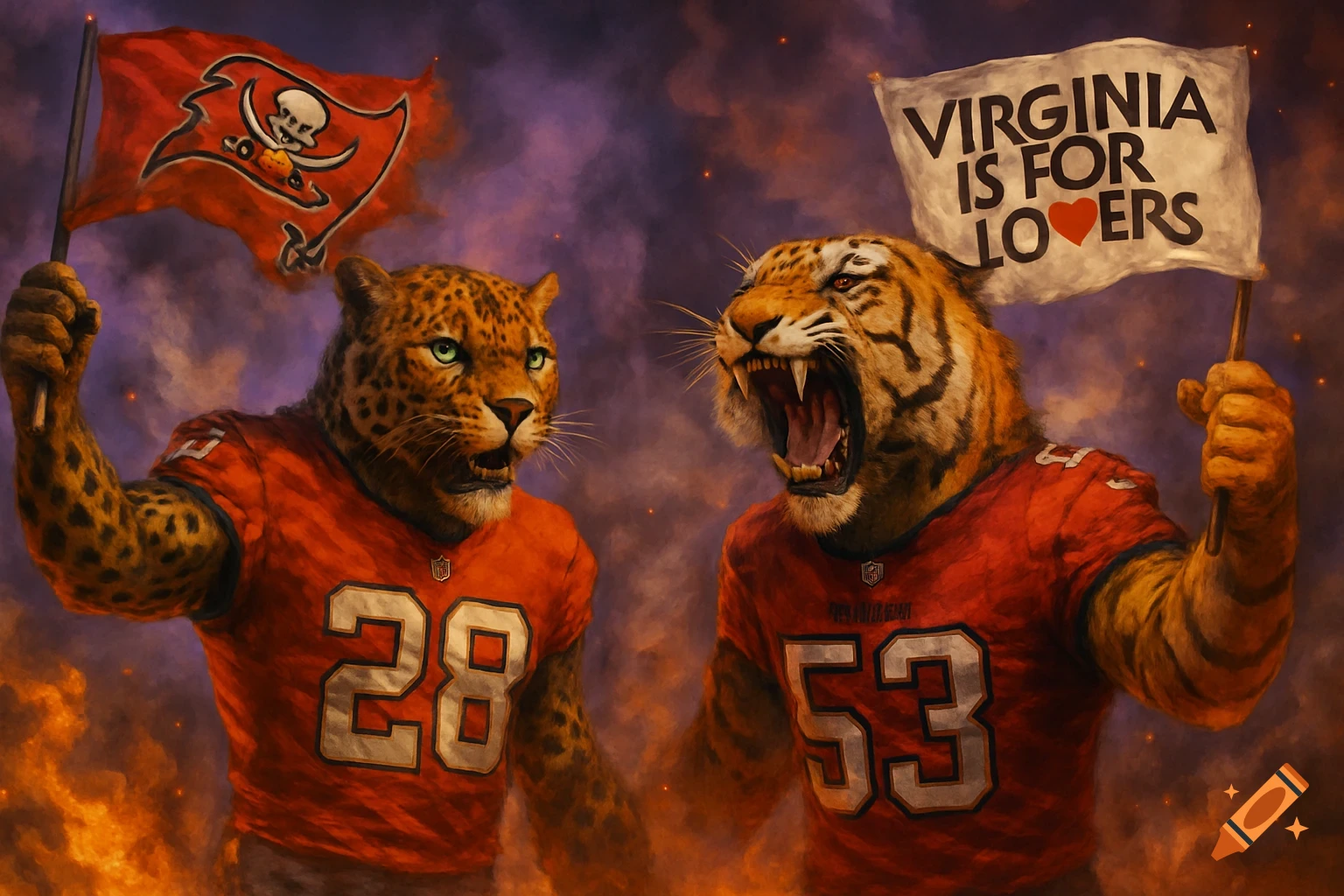 A cartoon illustration of the Denver Broncos logo, a horse head ...