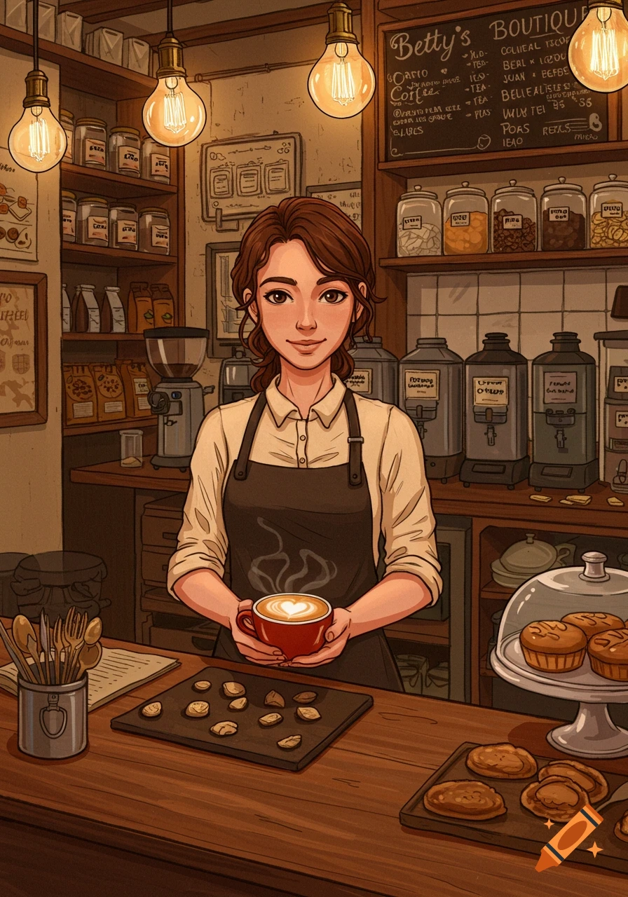 A young woman with long black hair cooks burgers on a flat-top grill in ...