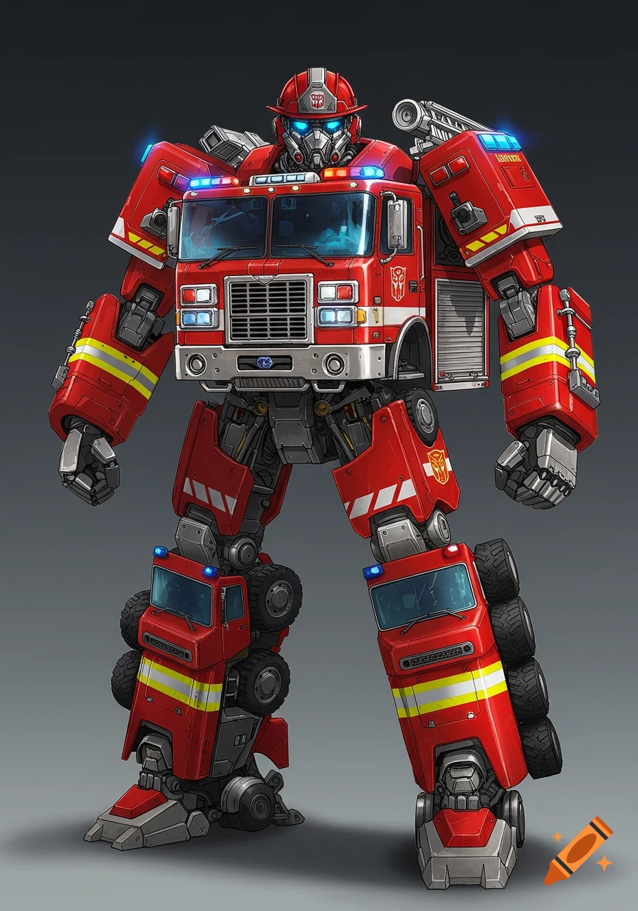 Bido+transformers created on Craiyon