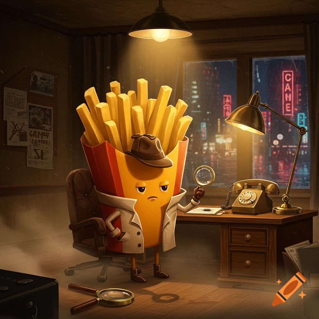 A neon-lit Discord Cafe sign glows brightly at night, illuminating a ...