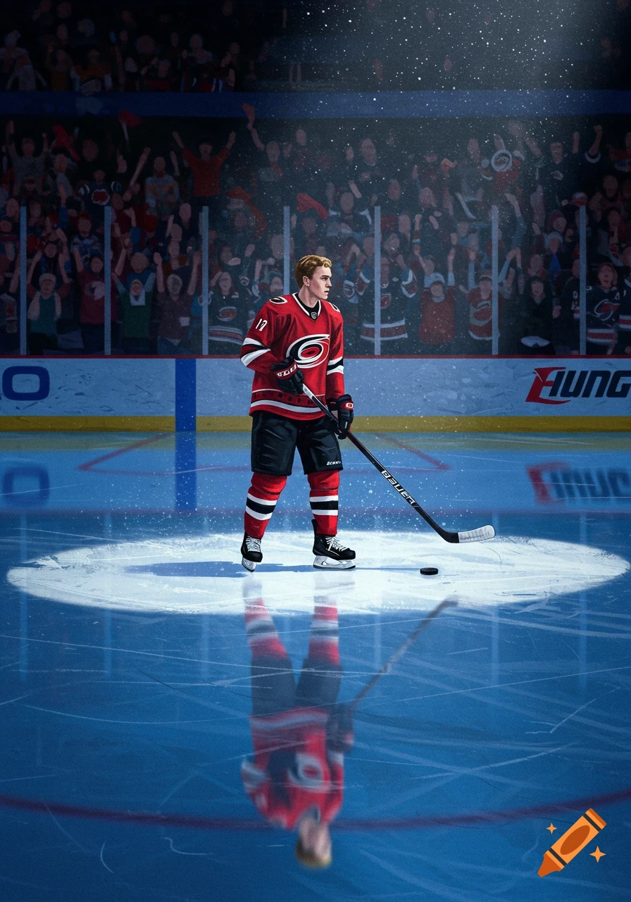 A cartoon image of a machine making glass figurines of Montreal ...