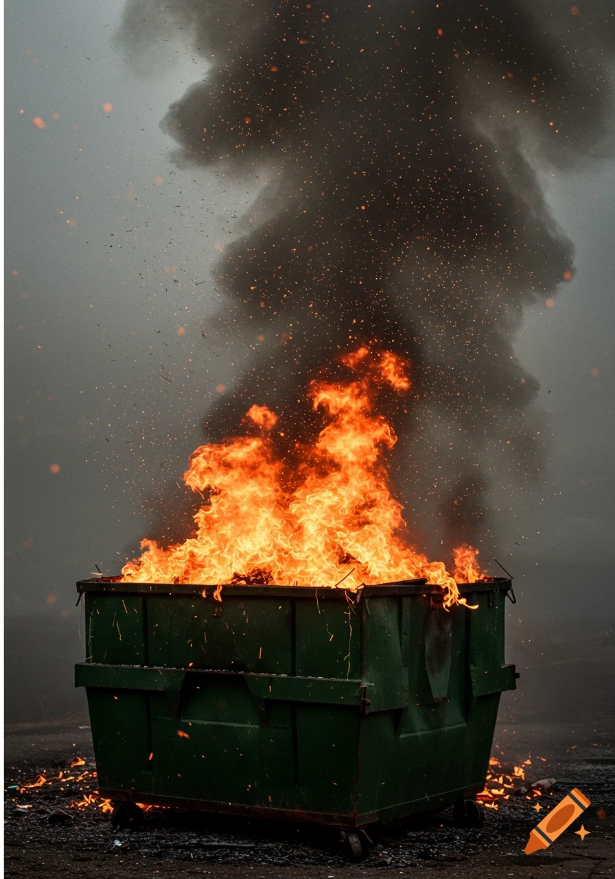 Green Fire Texture created on Craiyon