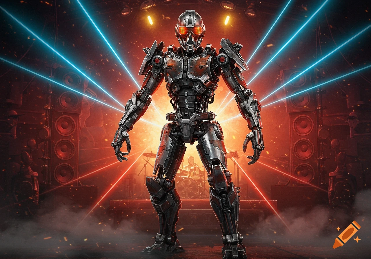 Robot images created on Craiyon