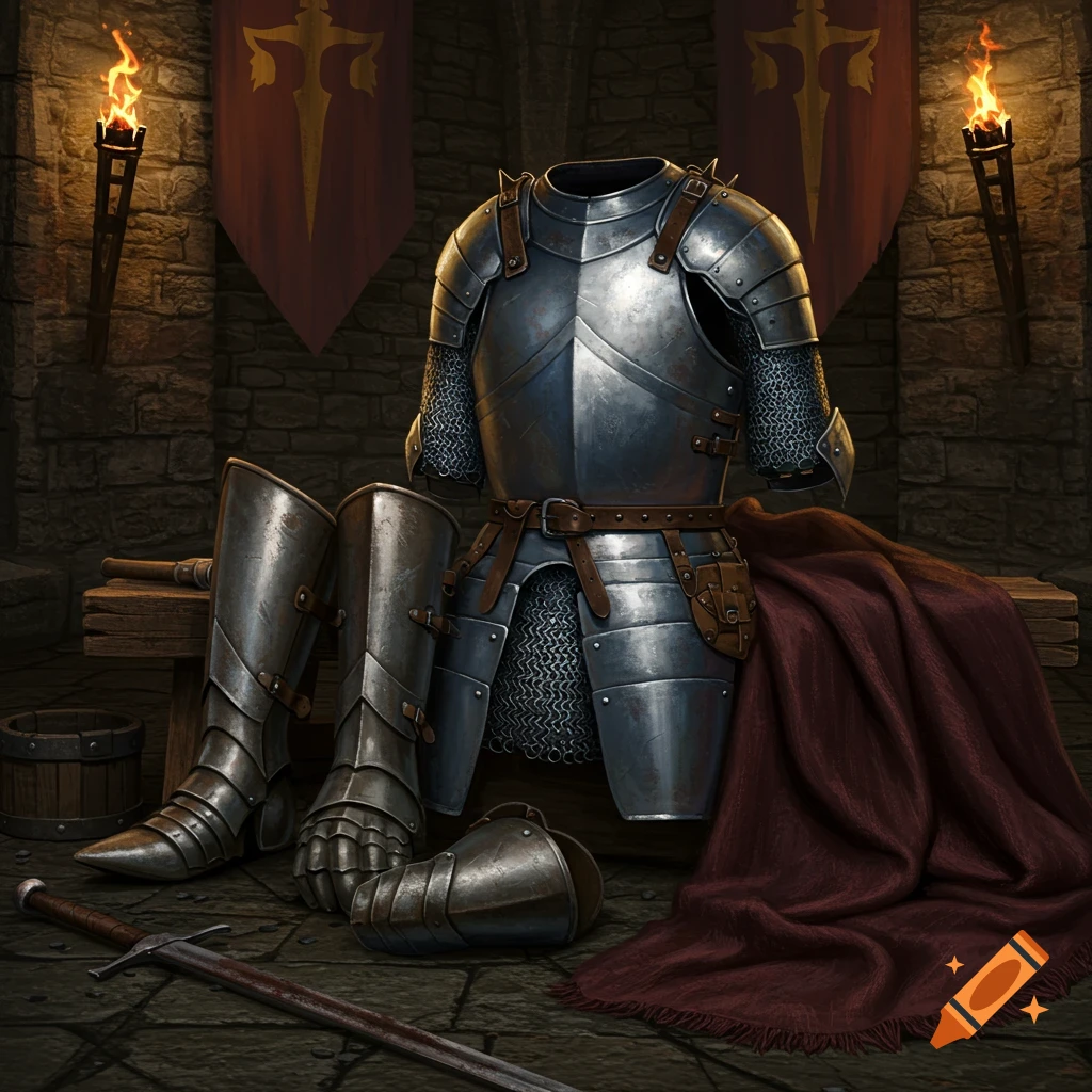 Angry+knight created on Craiyon