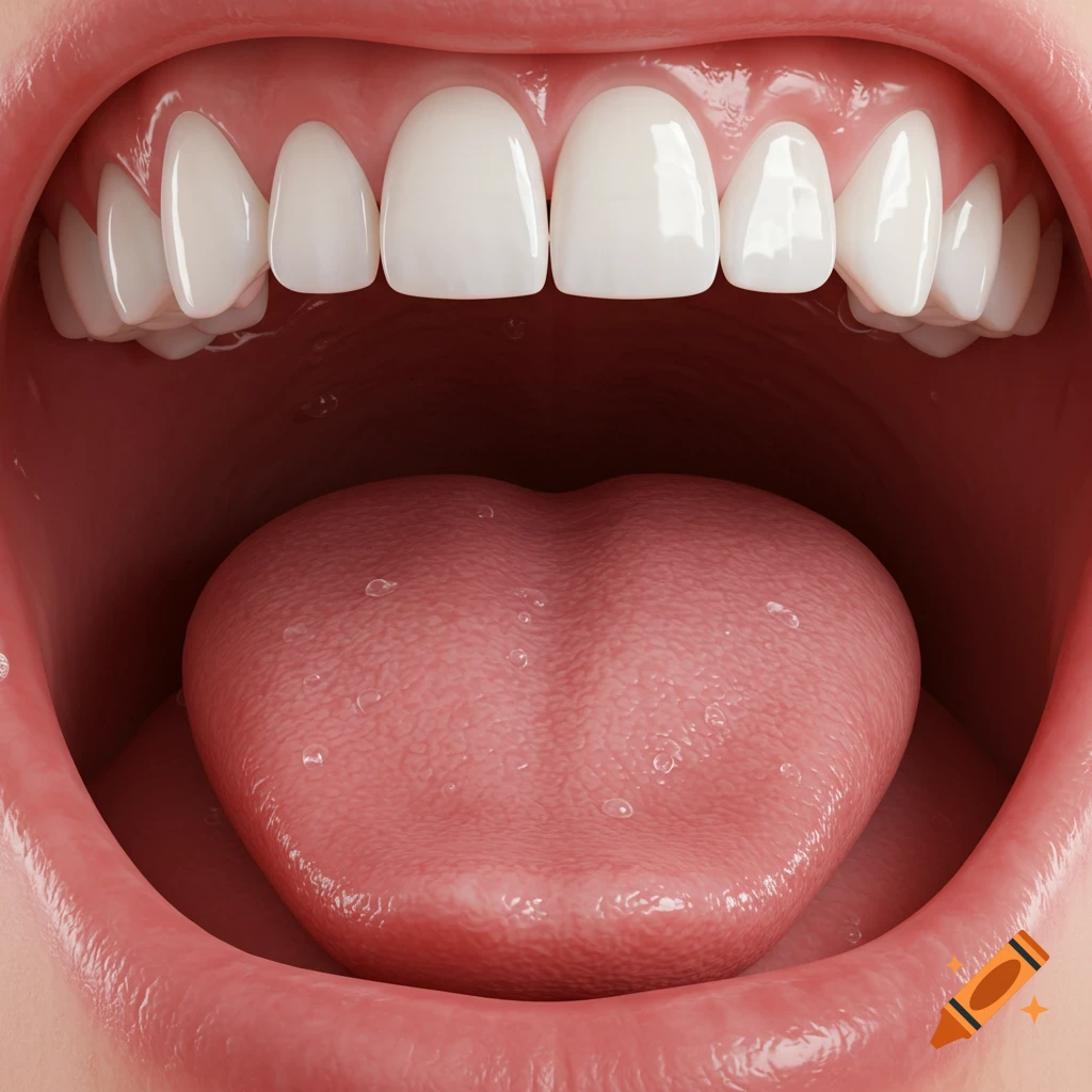 A close-up, abstract, stylized view of a pink, soft worm mouth with no ...