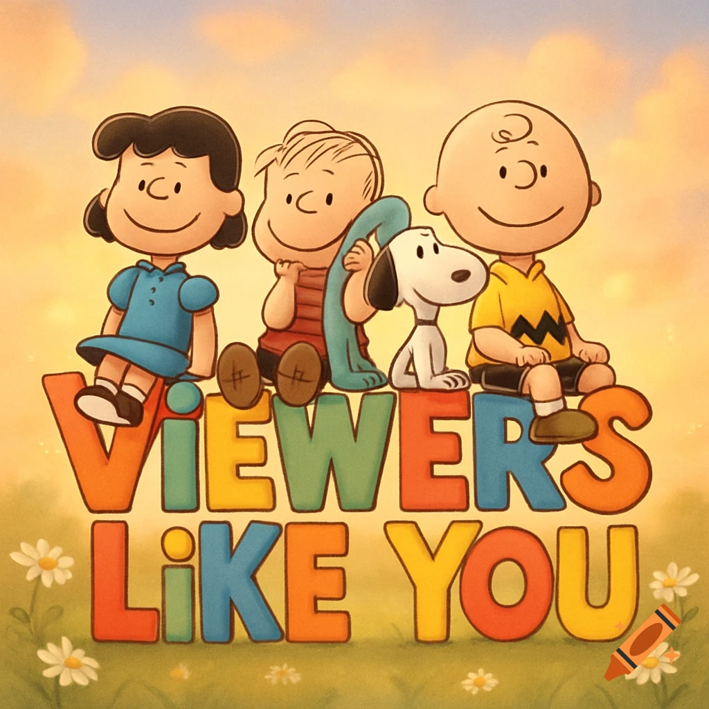 Peanuts characters Lucy, Linus, Snoopy, and Charlie Brown sit on ...