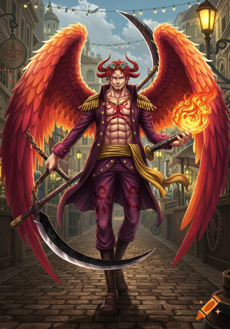 Anime+devil+full+body created on Craiyon