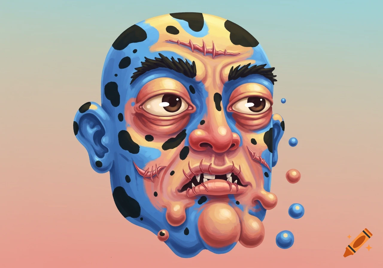 Floating+head+cutout created on Craiyon