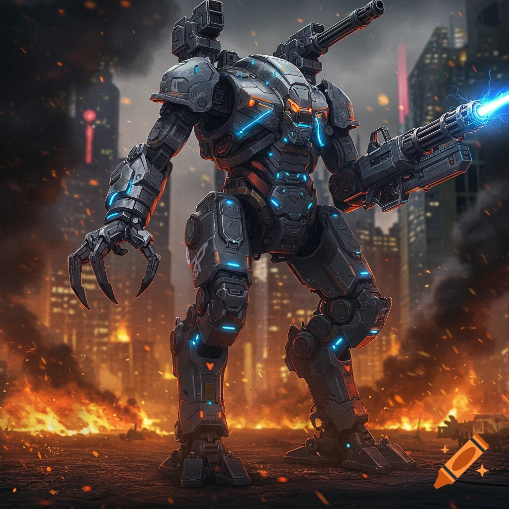 Robot images created on Craiyon