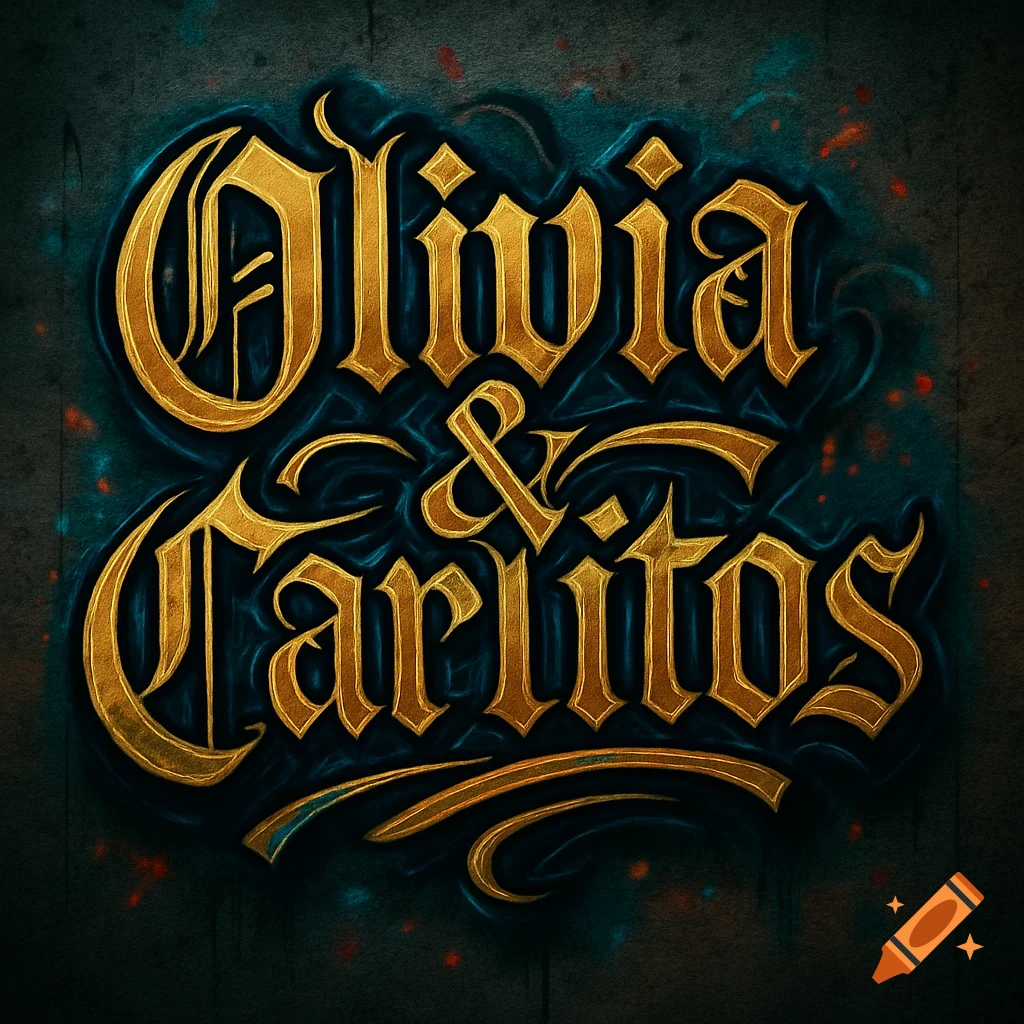 Golden ornate logo with 'Vilonity' in script font, sparkling against a ...