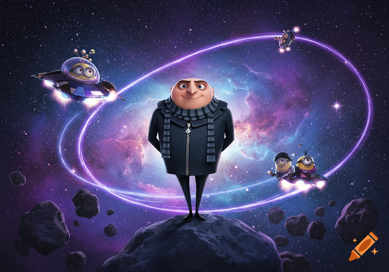 Gru+with+pacifier created on Craiyon