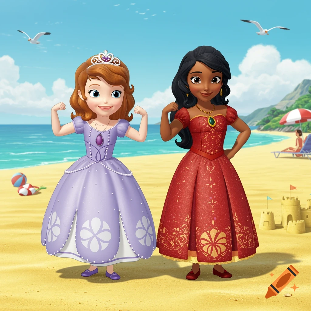 Sofia the First on Craiyon