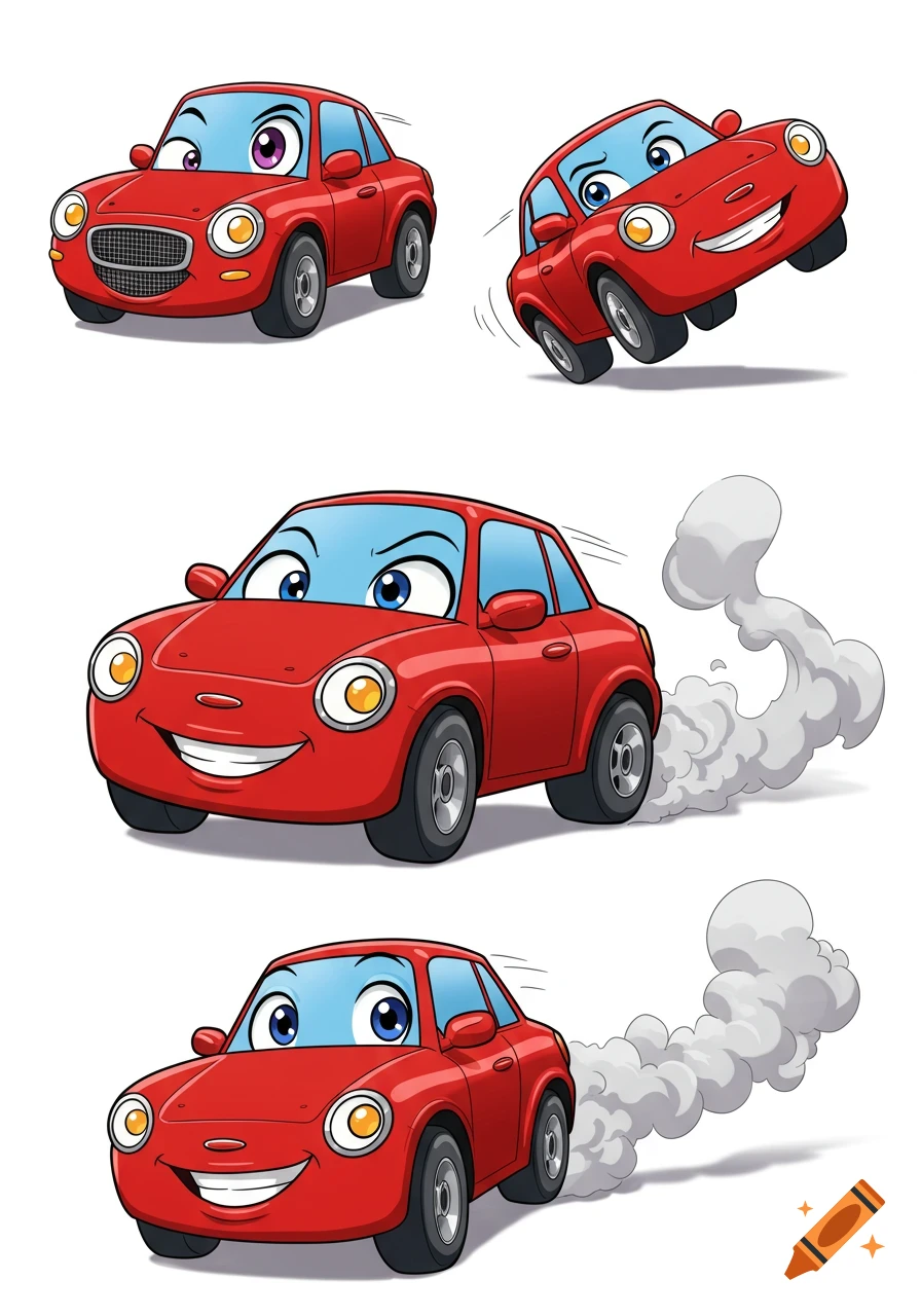 Van+cartoon created on Craiyon