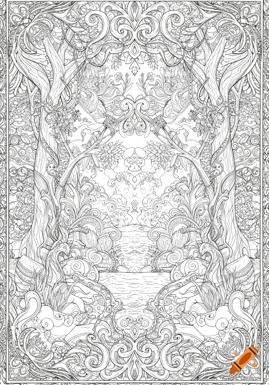 Black+and+white+cookie+coloring+page created on Craiyon