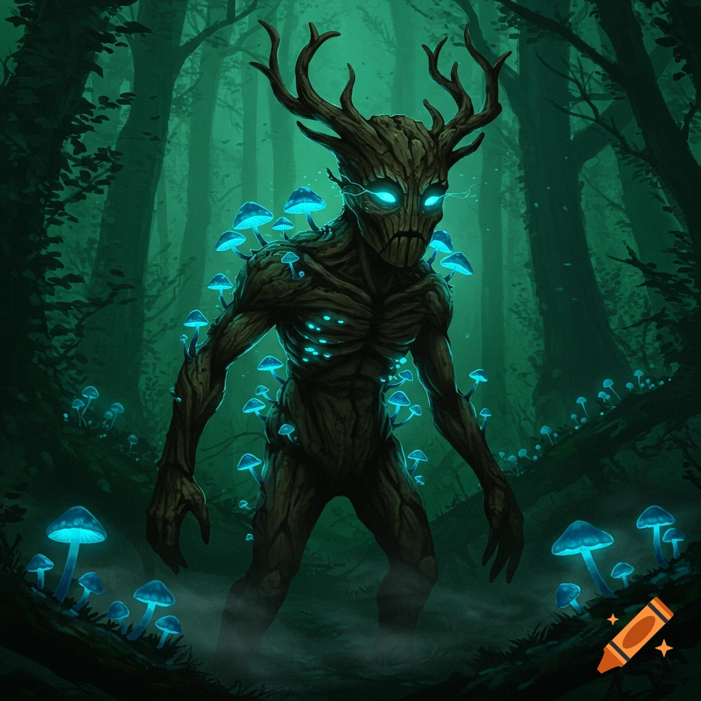 Minecraft Warden detailed art piece in realistic style on Craiyon