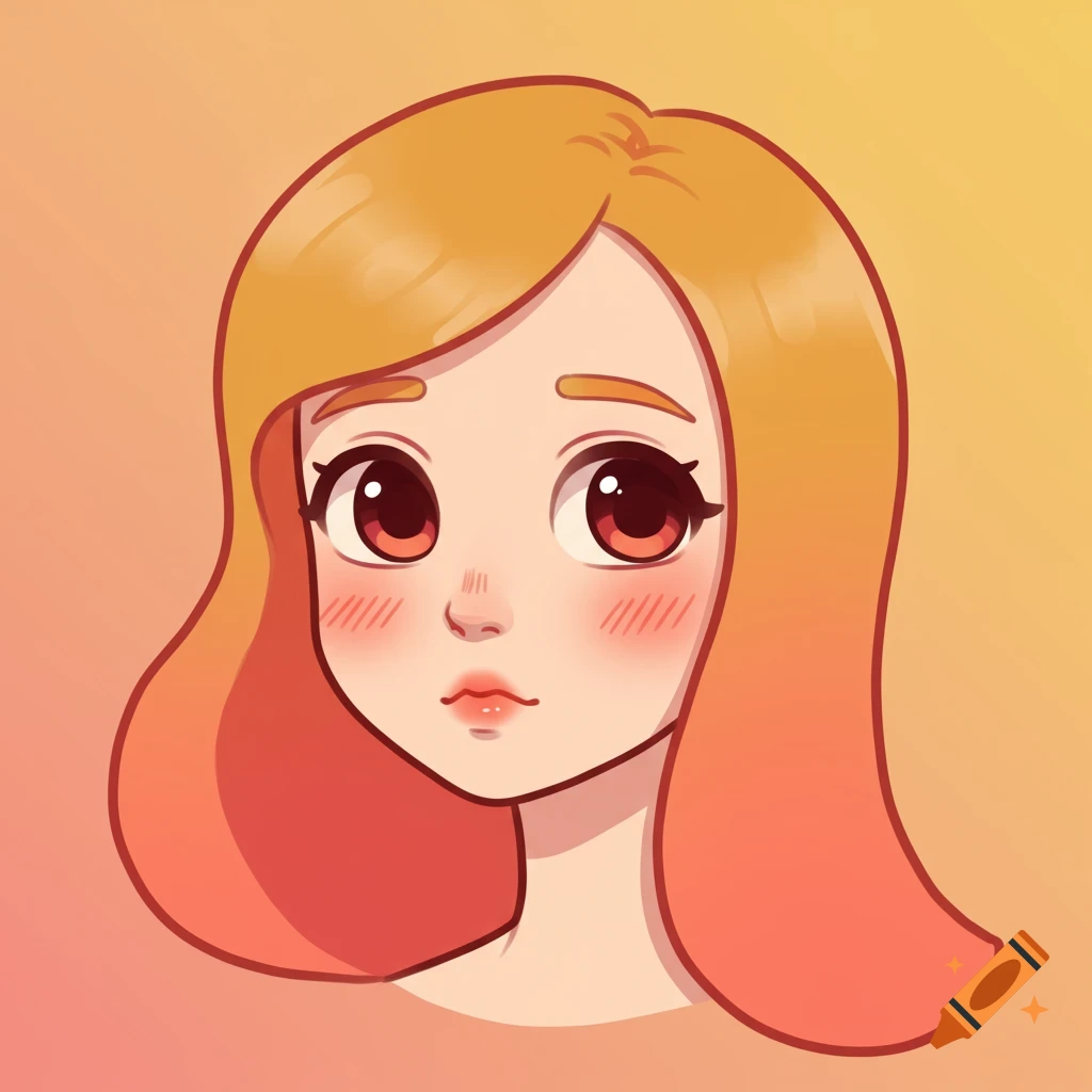 Imagine app, girl, pretty, ai, art, oc, long curly hair, black ...