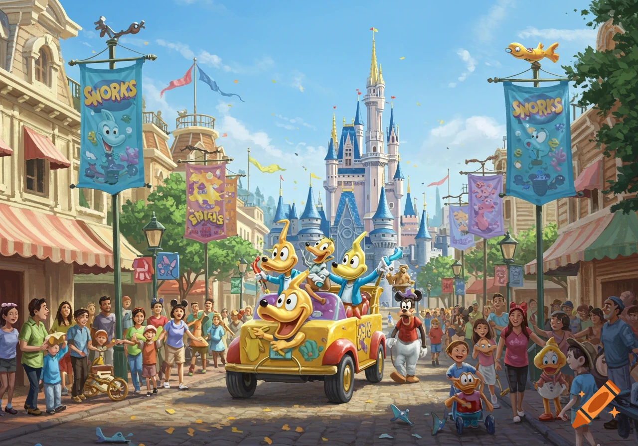 Disney+graphics created on Craiyon