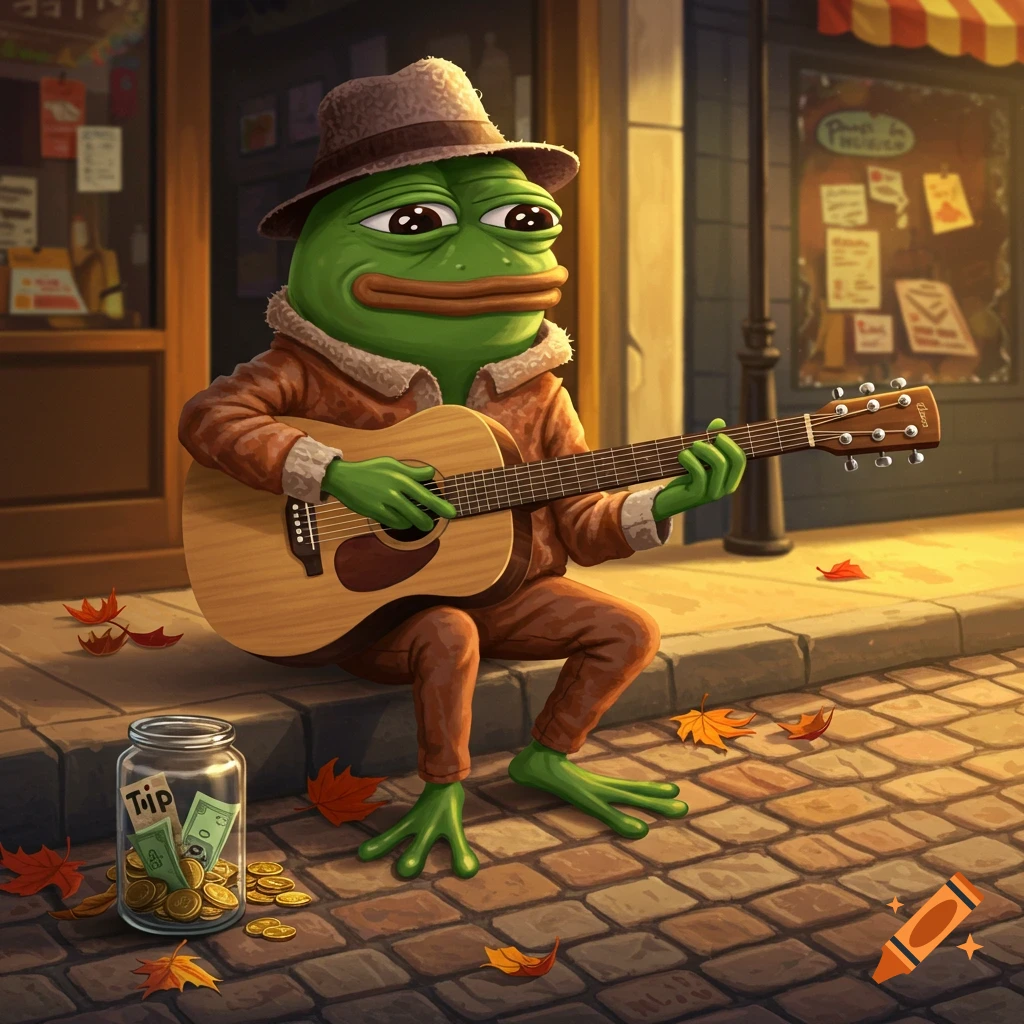 Female+pepe+the+frog created on Craiyon