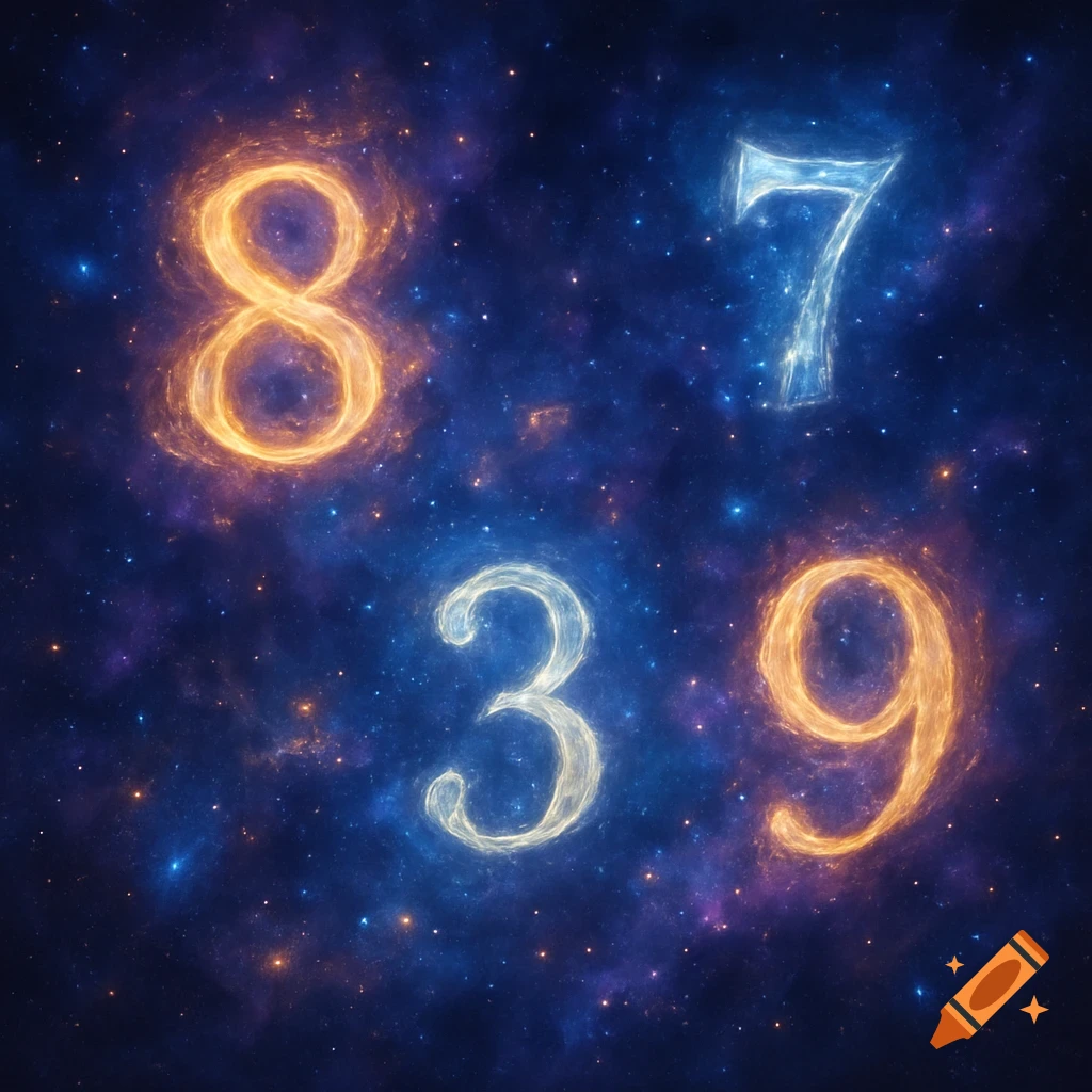 Silver numbers 3, multiplication symbol, 4, multiplication symbol, and ...