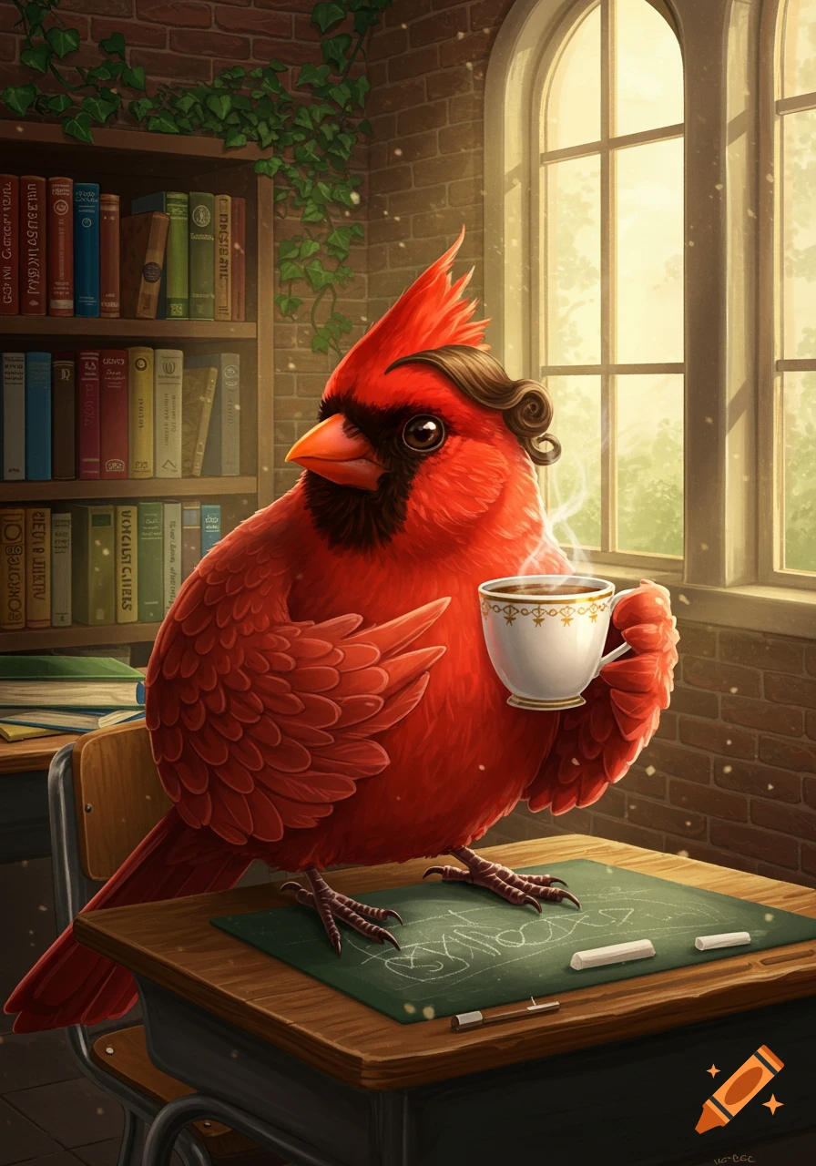 A cute Pixar animation style blue jay eats a waffle with syrup and ...