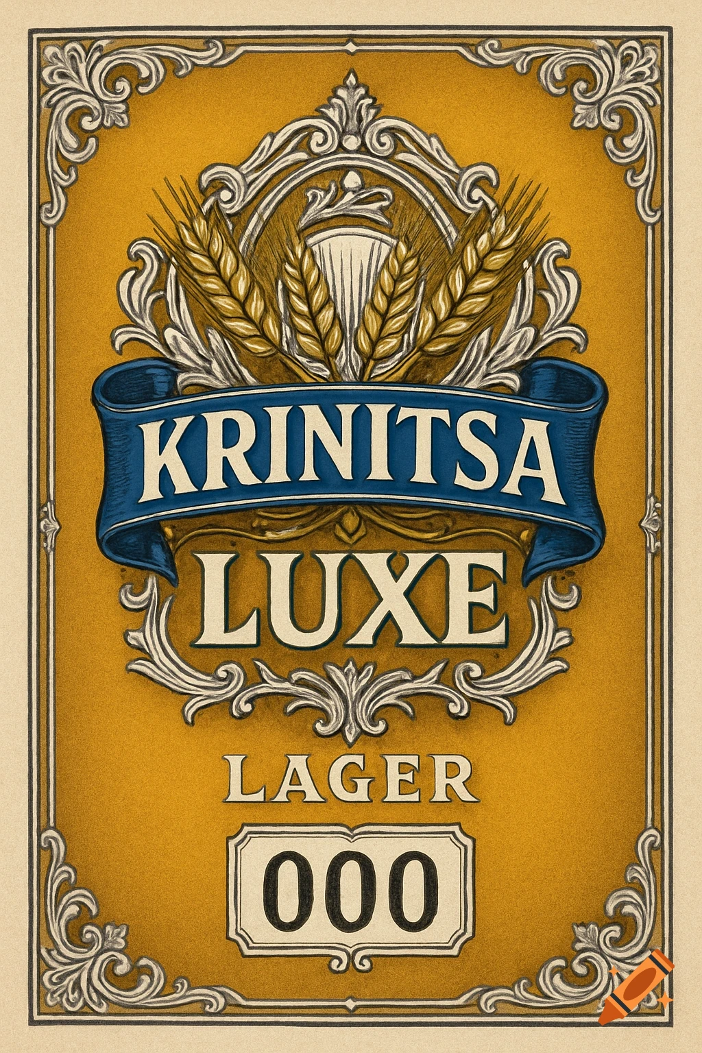 Vintage Korean kimchi label with an elderly woman, Omma's Kimchi text ...