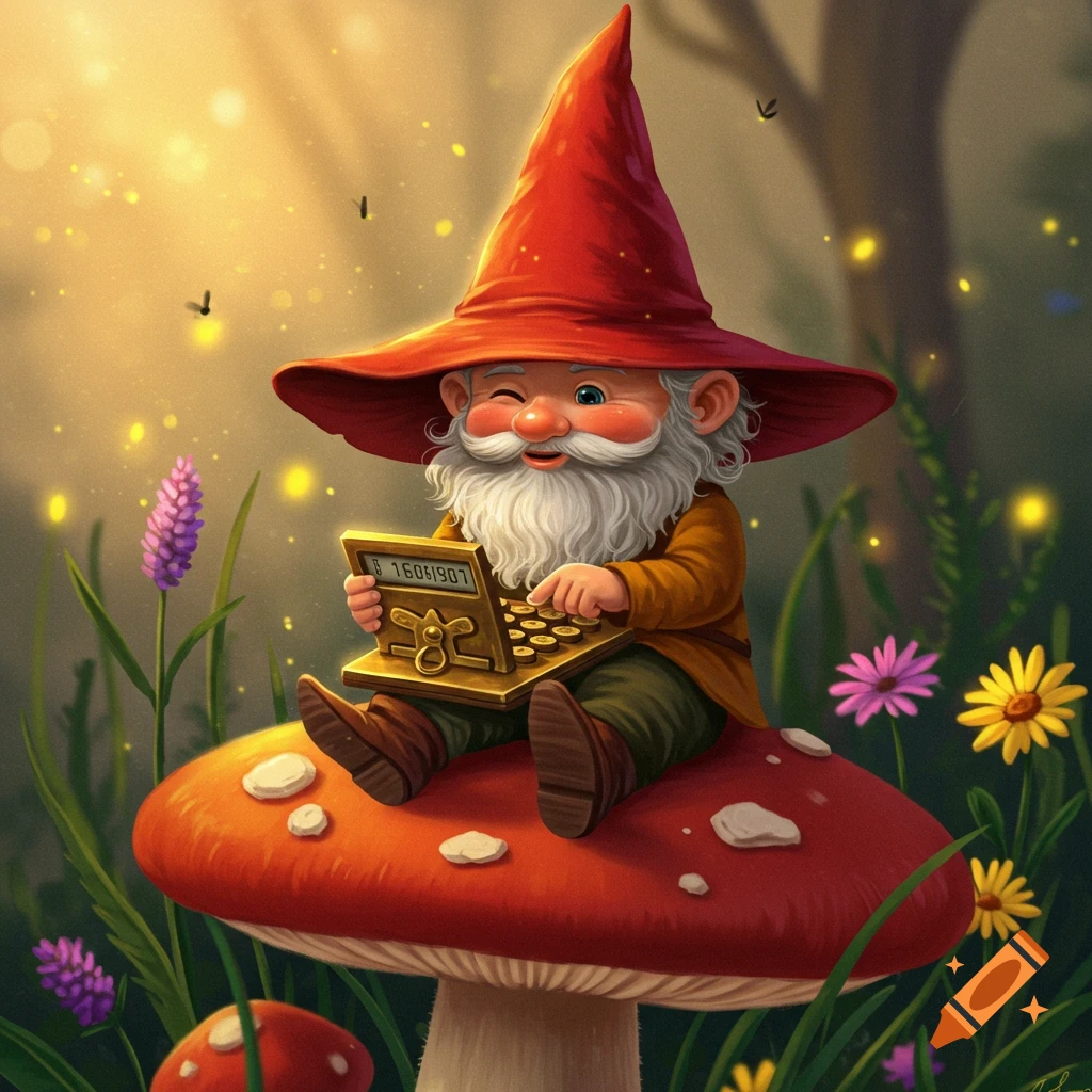 A wizard similar to Gandalf with a long white beard and red robe with a ...
