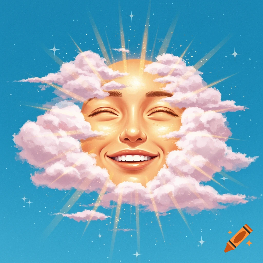 Fantasy+sun+icon created on Craiyon