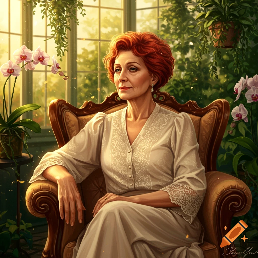 Portrait of Swedish Princess Madeleine with short bob hairstyle on Craiyon