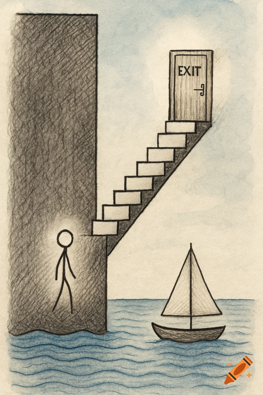 Turn+off+drawing created on Craiyon