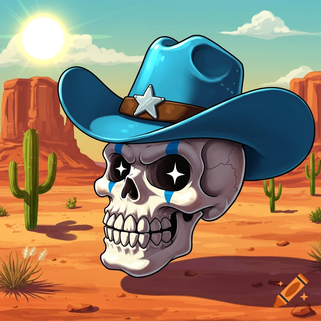 A cartoon Texas flag ball wearing a cowboy hat and holding a lasso ...