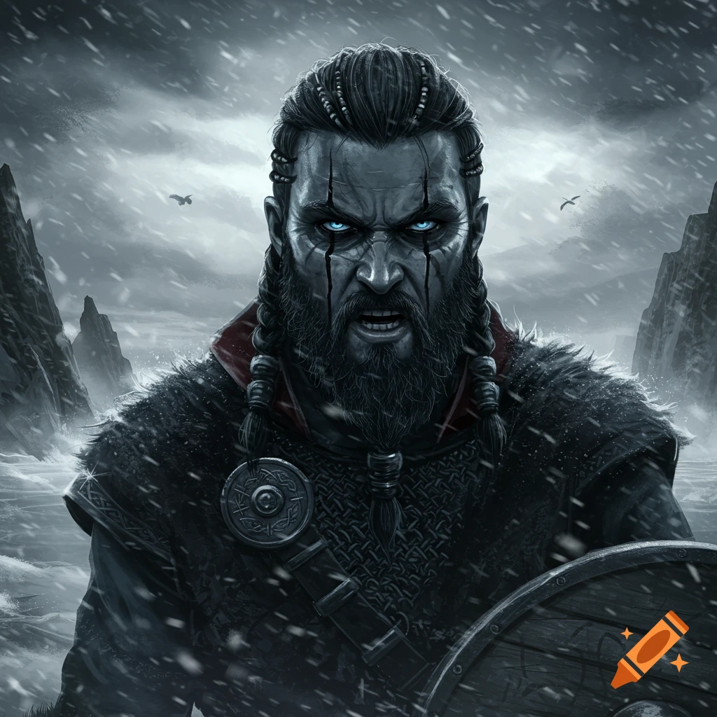 Image of a medieval king on a carved throne on Craiyon