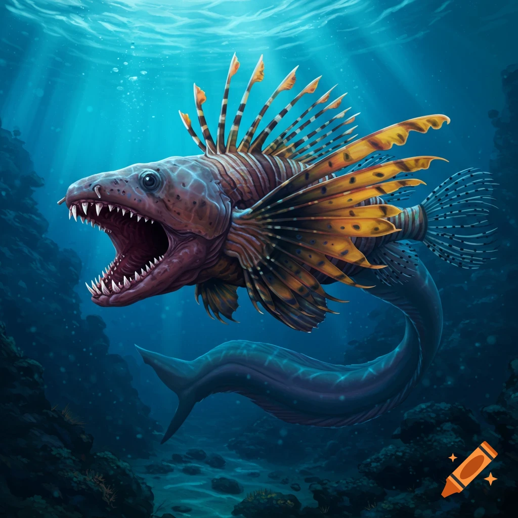 Pincer+fish+avatar created on Craiyon