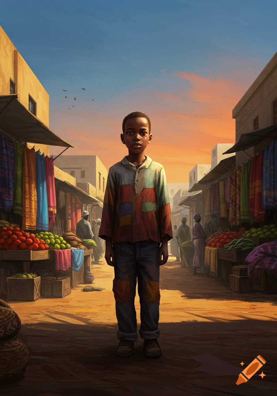 Child Portrait images created on Craiyon