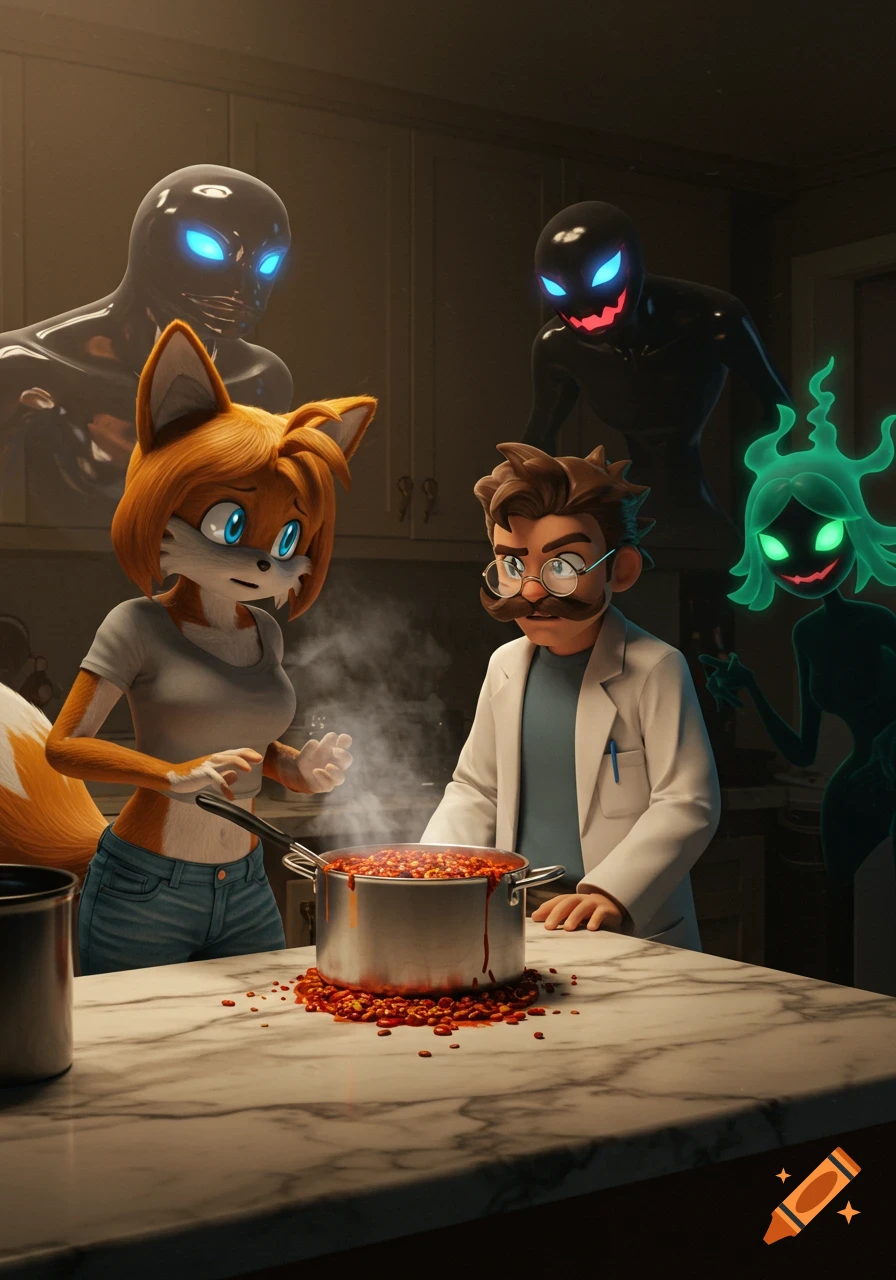 Furry+animation created on Craiyon