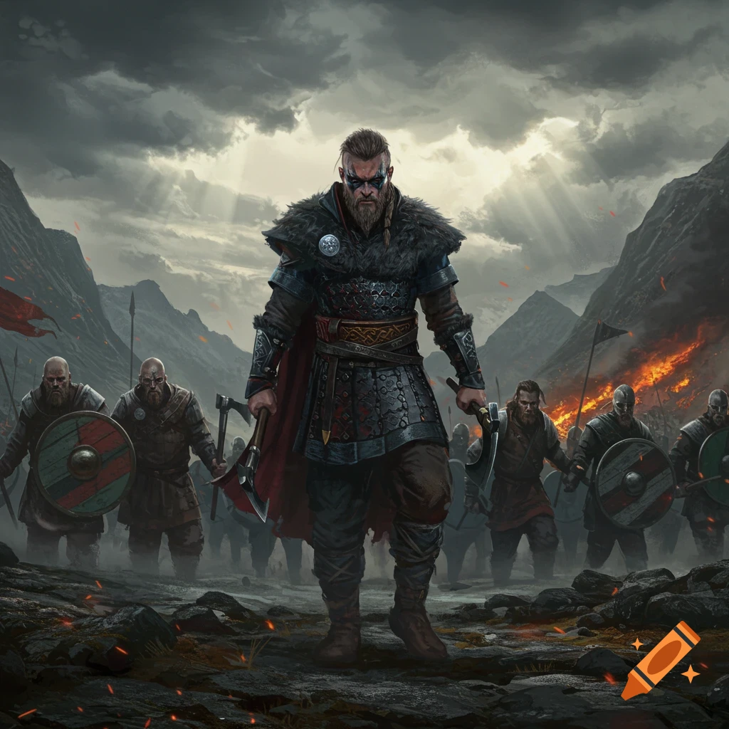 An army of armored fantasy warriors emerges from Alcatraz, marching ...