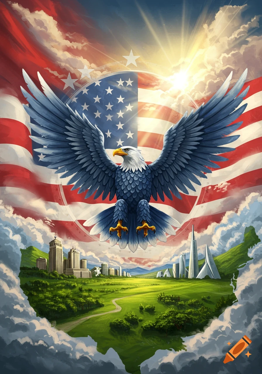 Cartoon USABall pours glowing pink liquid from a pitcher into a red ...