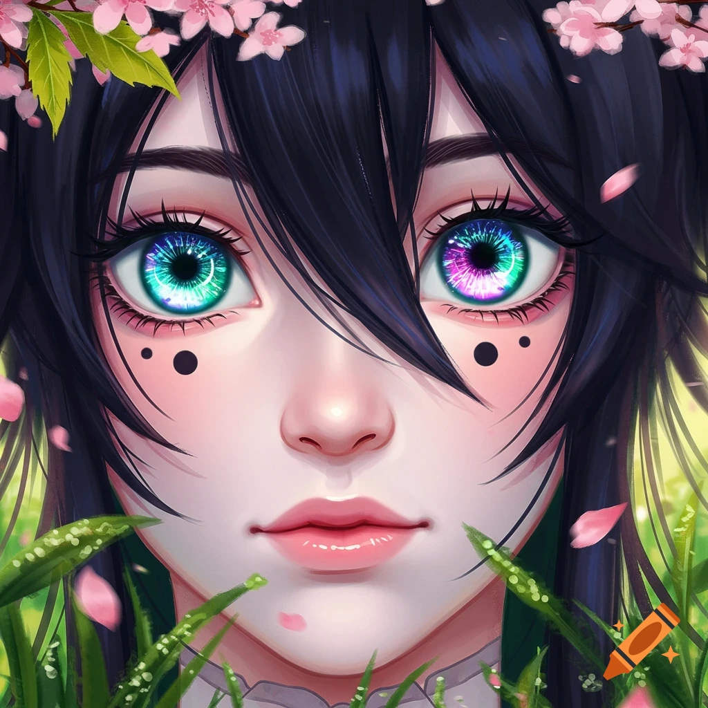 Anime+face created on Craiyon