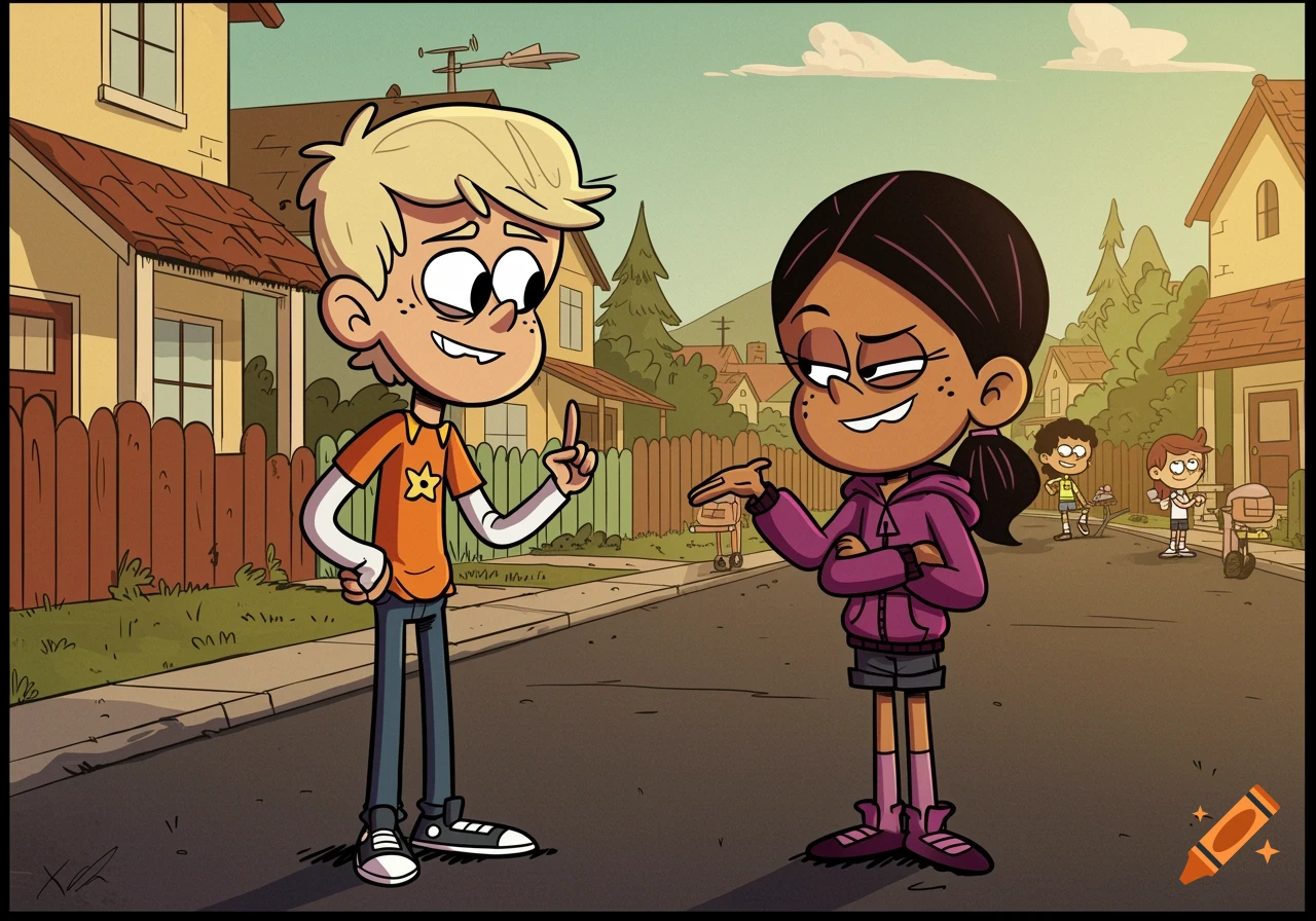 The+loud+house+lori+and+leni+bikini created on Craiyon