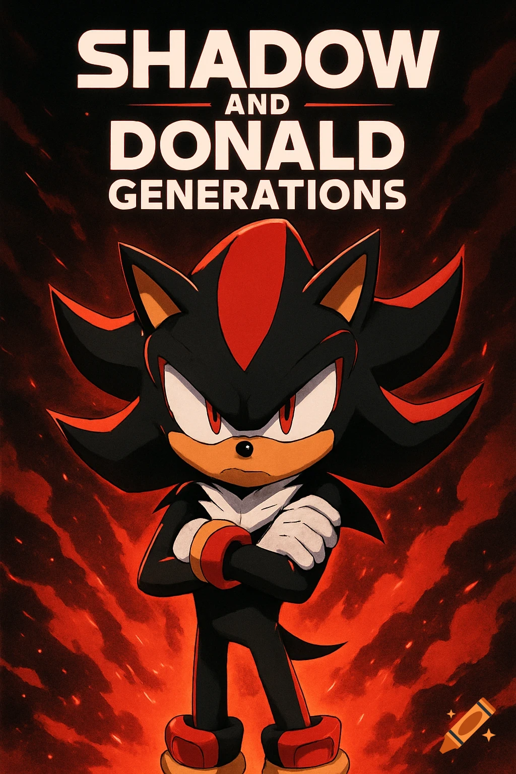 Shadow+animefire created on Craiyon