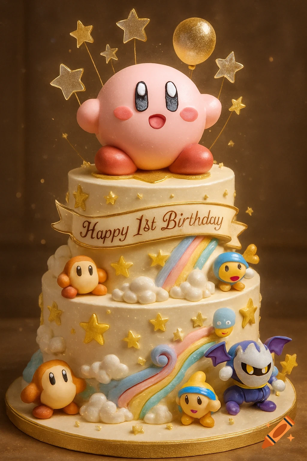 Pixel+bday created on Craiyon