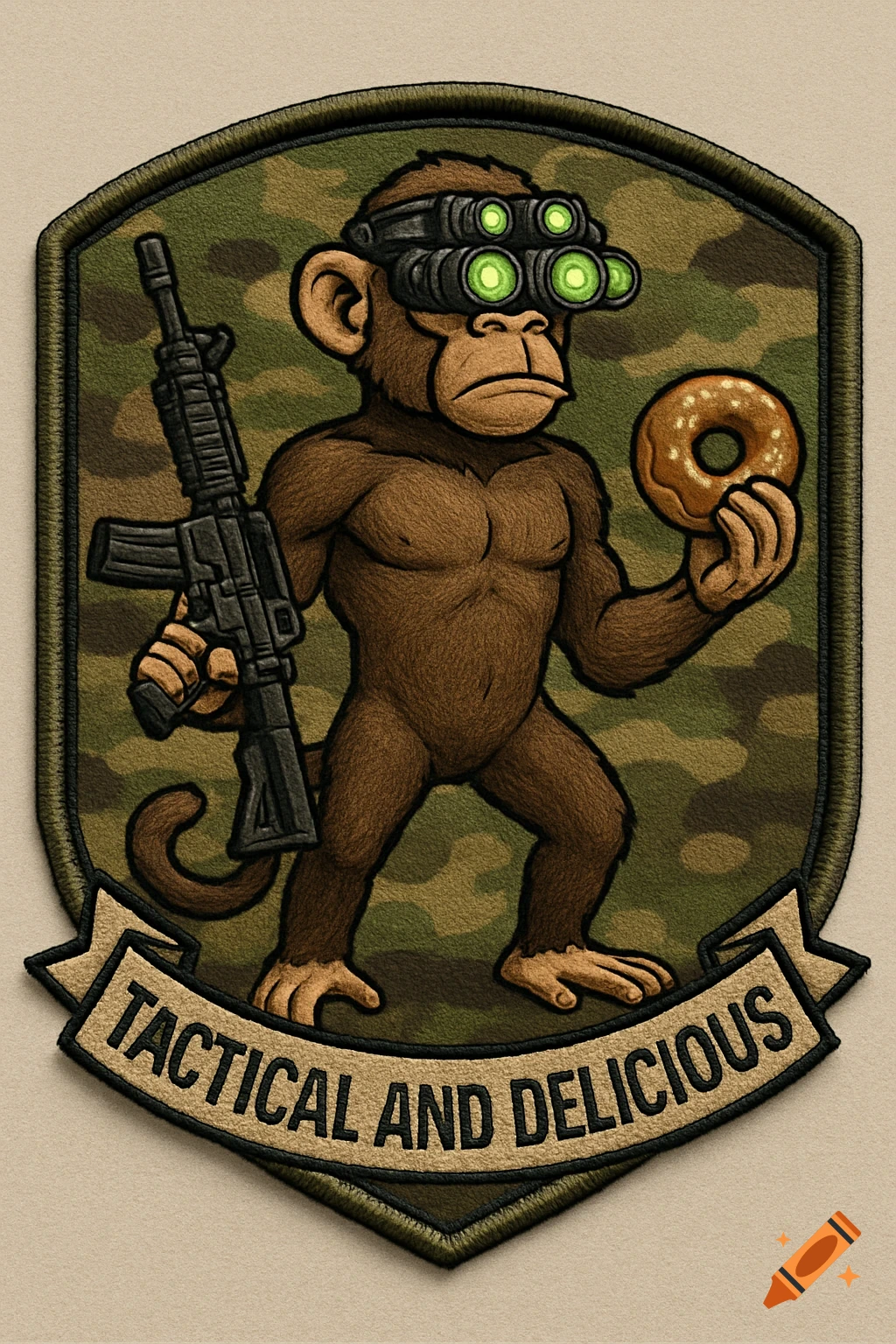 A cartoon Bugs Bunny dressed in full military camouflage, wearing a ...