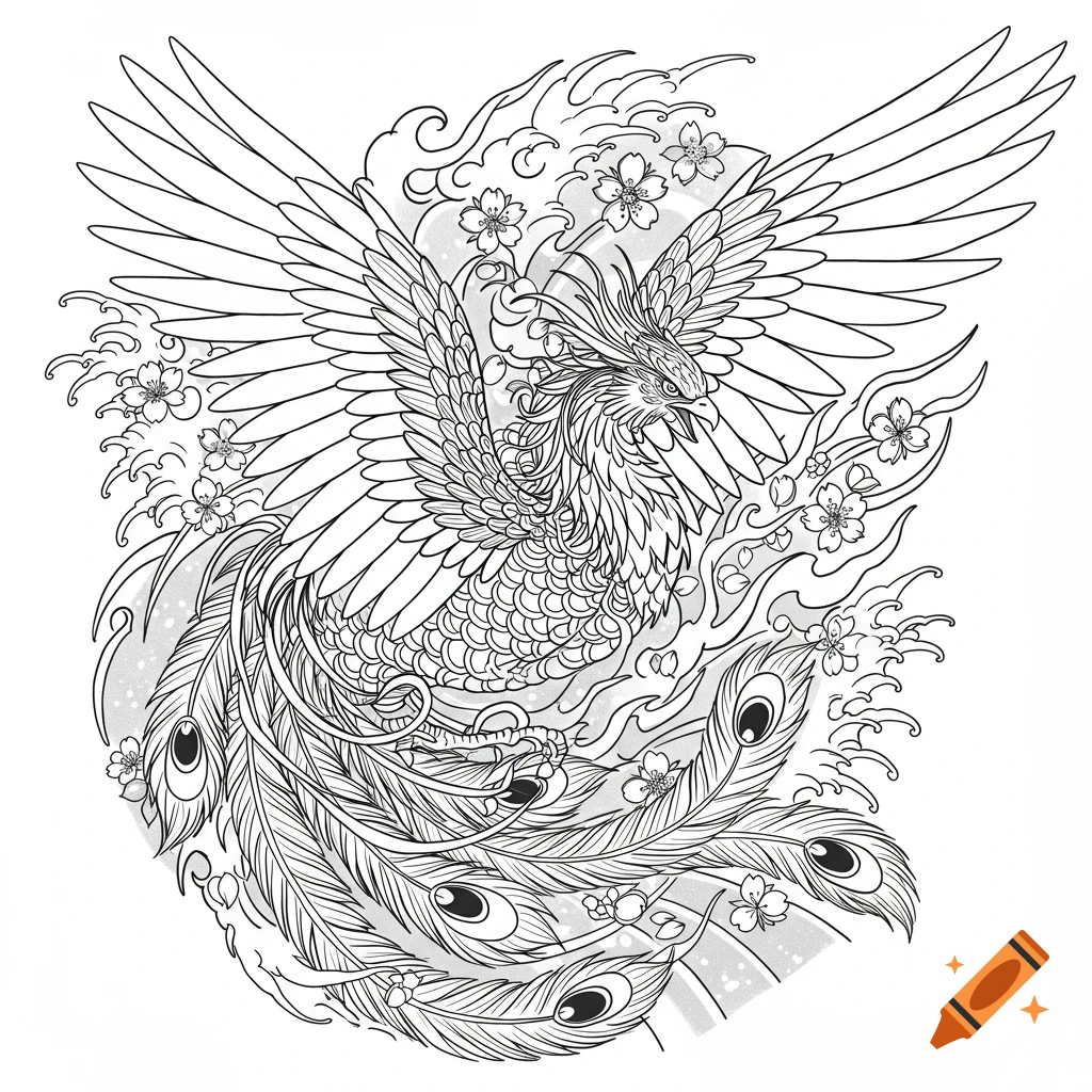 Black and white line art tattoo designs featuring an owl, snake ...