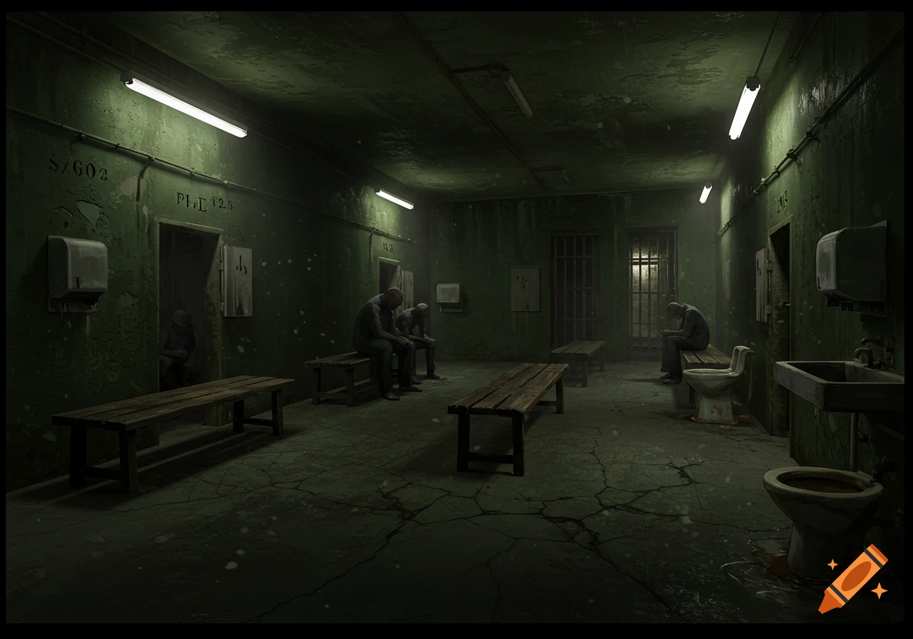 Dilapidated building with 'SHILANSKI & ASS' and 'LAW OFFICE' signs ...