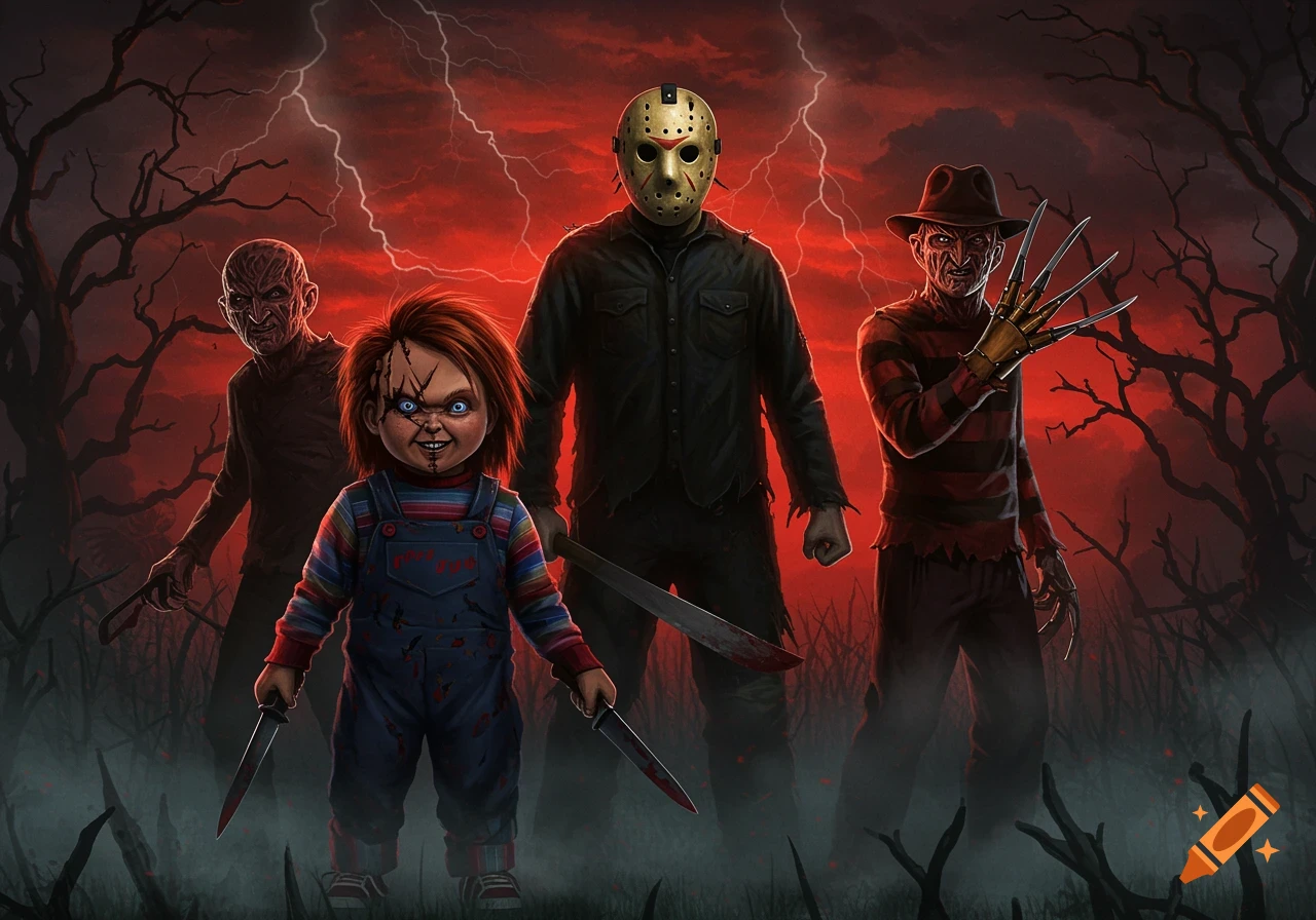 Slasher Film created on Craiyon